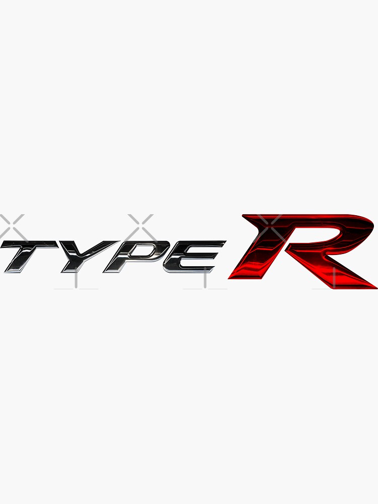 "Type R" Sticker for Sale by RaymondDiaz | Redbubble