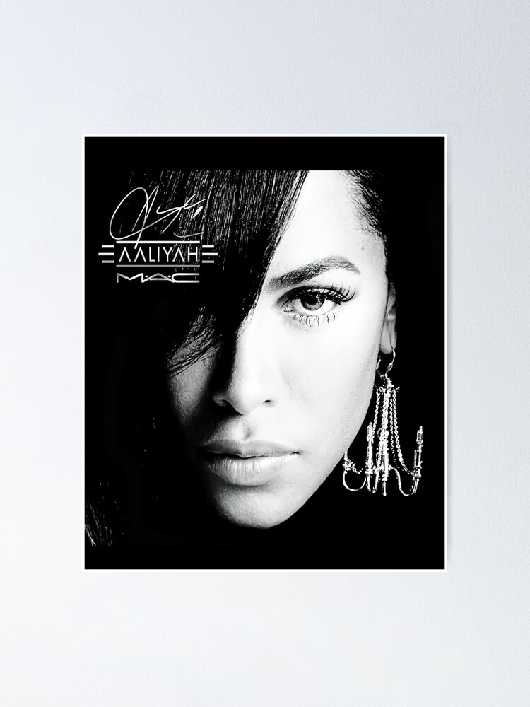 " Aaliyah" Poster for Sale by Digimonnn726 | Redbubble