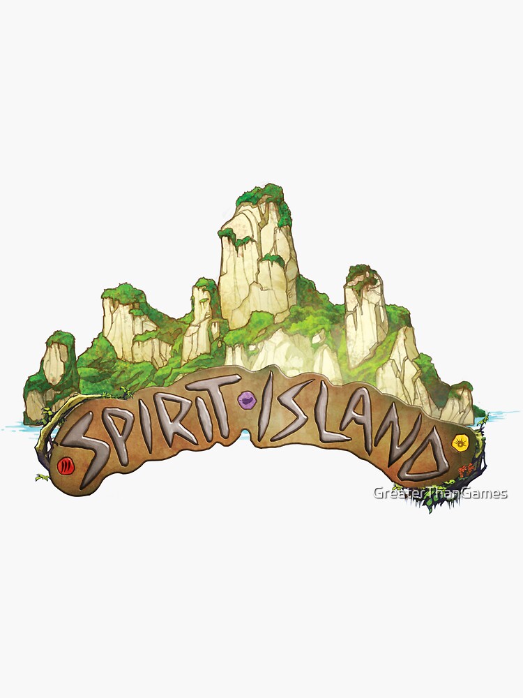 "Spirit Island Logo" Sticker for Sale by GTGamesLLC | Redbubble