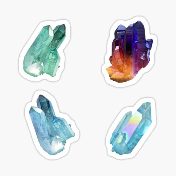 "Crystals sticker set" Sticker for Sale by Somahaus | Redbubble