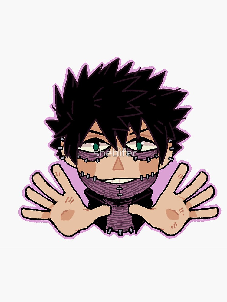 "Dabi" Sticker for Sale by shebifer | Redbubble