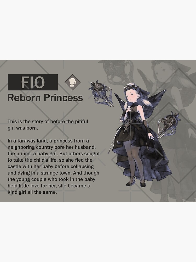 "Fio - Reborn Princess (Nier Reincarnation)" Poster by VelvetZone ...