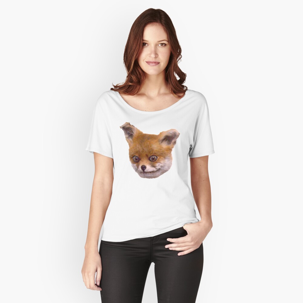 "ORIGINAL STONED TAXIDERMY FOX MEME " Sticker for Sale by Adelemorse ...