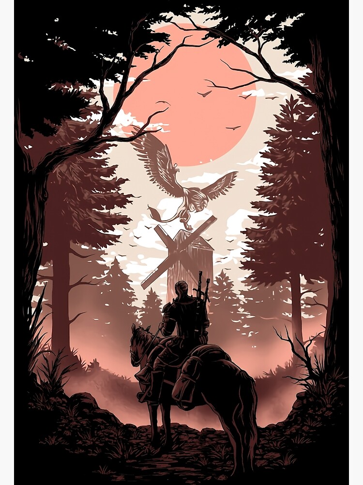 "The Wild Hunt" Poster for Sale by AnniStrobelL | Redbubble