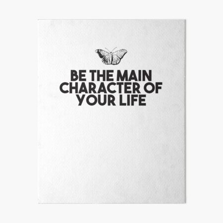 "Be the main character of your life - Short Deep Quotes - Powerful Deep ...