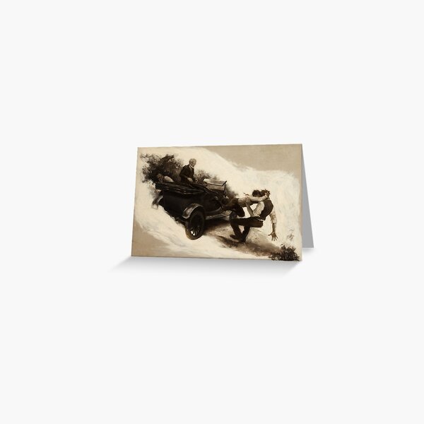 "The Fall - Painting by Alan Stephens Foster" Greeting Card for Sale by ...