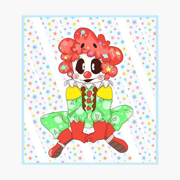 "Billy the clown (the walten files)" Photographic Print by -blue-365 ...