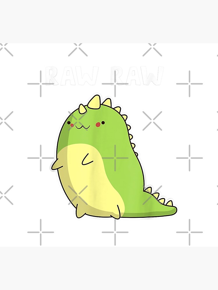 "Kawaii cute anime Dinosaur for Anime Fans T-Shirt" Poster for Sale by ...