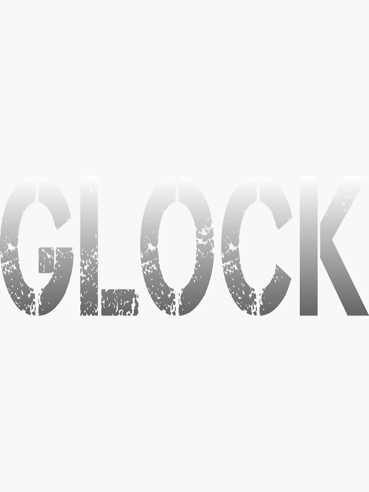 "glock" Sticker by hotifroti | Redbubble