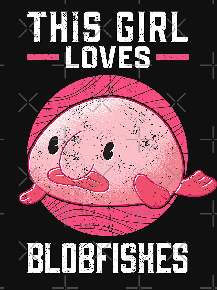 "Blobfish girl ugly fish deep sea fish" T-shirt for Sale by madgrfx ...