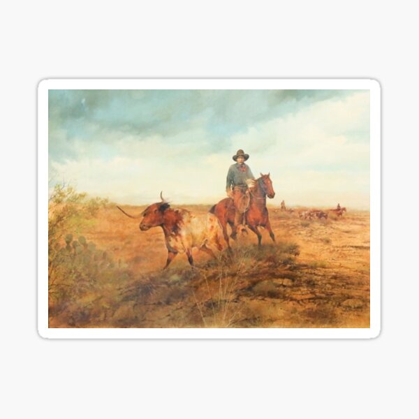 "Old West" Sticker for Sale by WhobeeShop | Redbubble