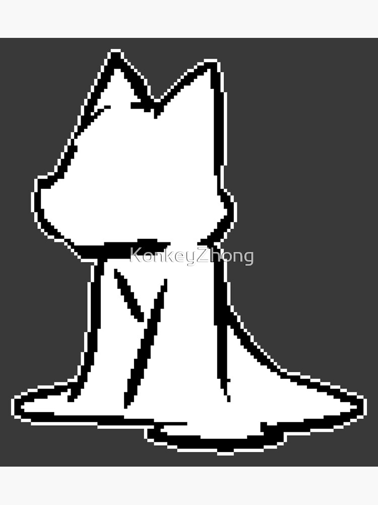 "Changed - White Credits Sprite" Photographic Print by KonkeyZhong ...