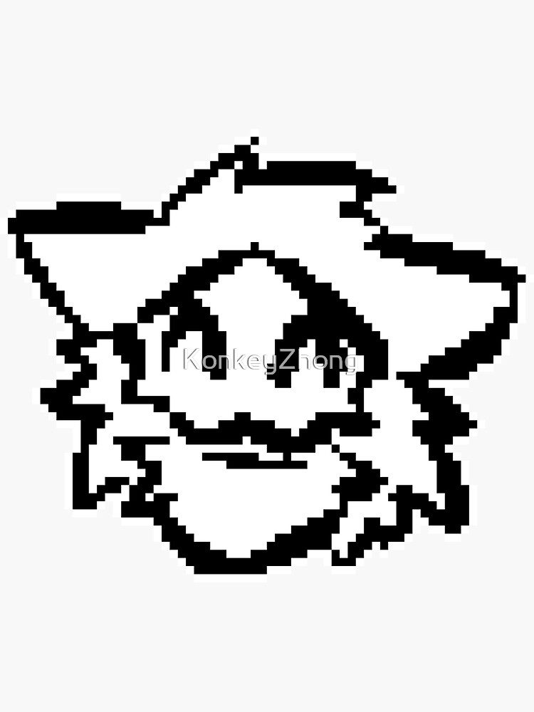 "Changed - Dark Latex Wolf Credits Sprite (Female)" Sticker by ...