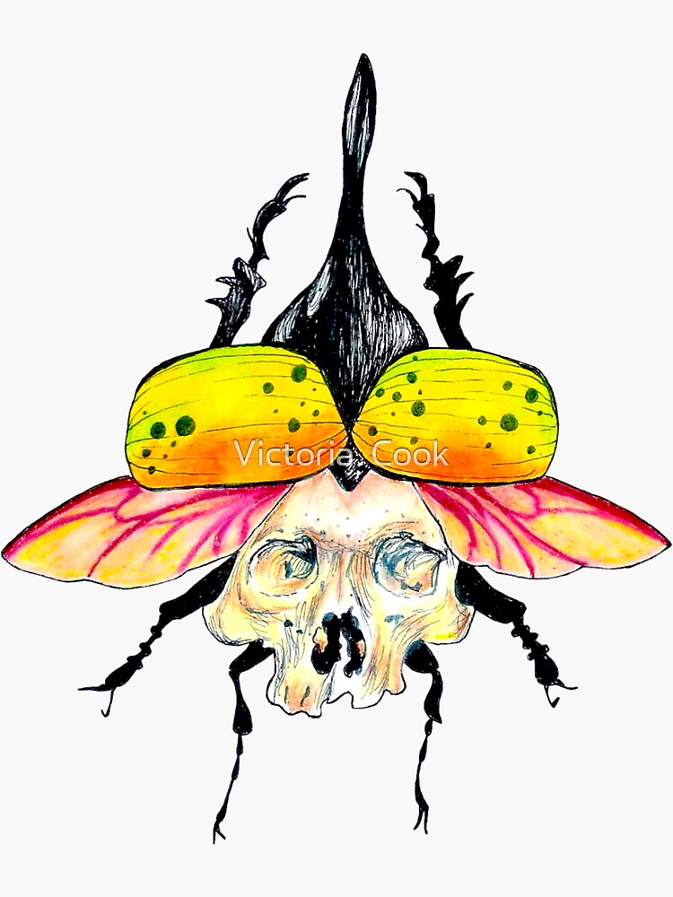 "Insecticide " Sticker for Sale by Victoria Cook | Redbubble