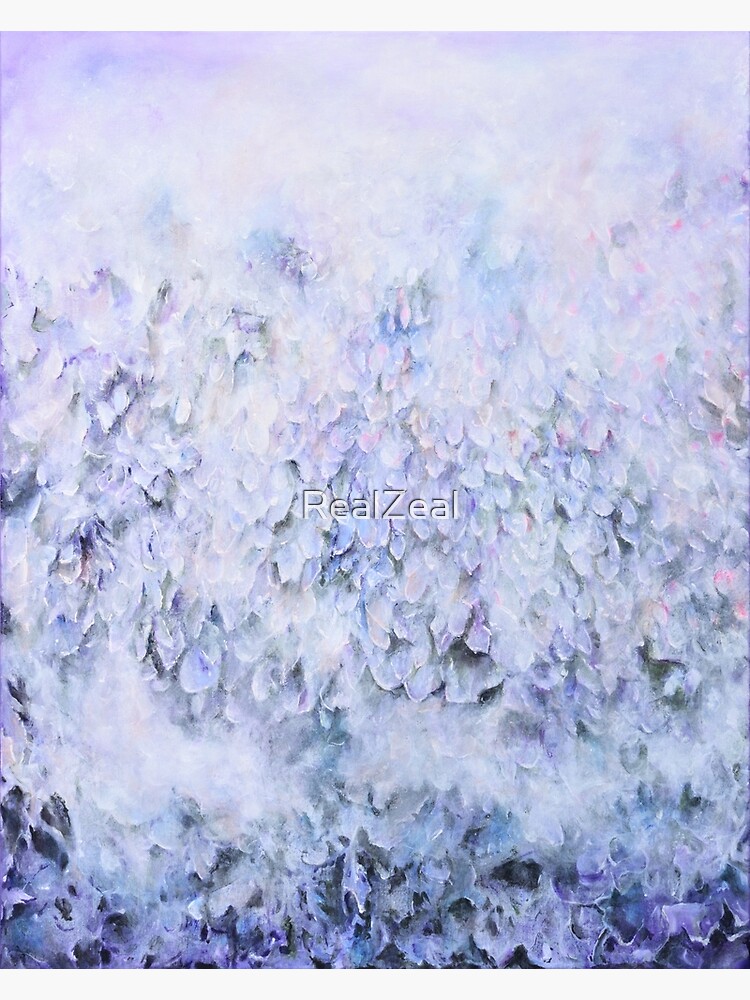 "Lavender Hush" Poster for Sale by RealZeal | Redbubble