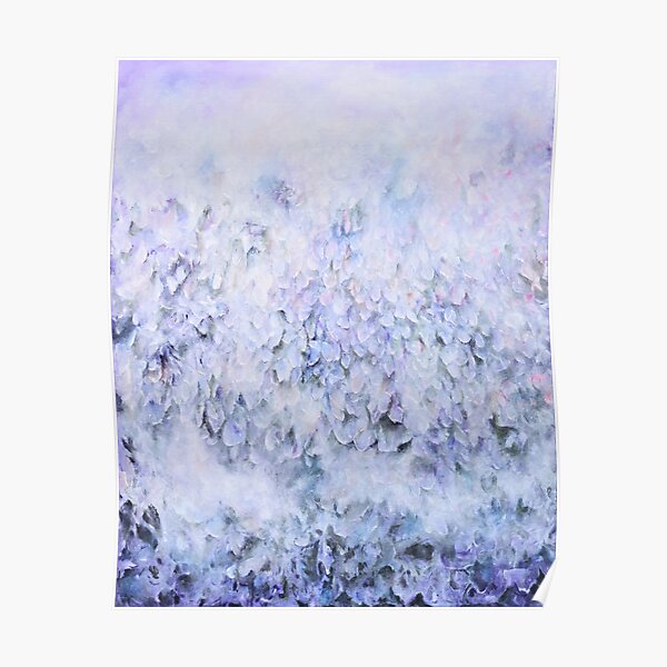 "Lavender Hush" Poster for Sale by RealZeal | Redbubble