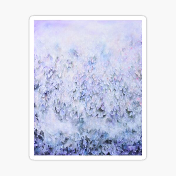 "Lavender Hush" Sticker for Sale by RealZeal | Redbubble