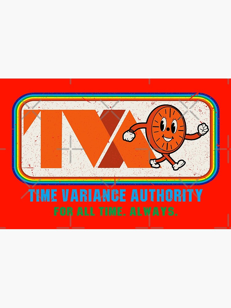 "TVA Time Variance Authority Miss Minutes Rainbow Worn" Zipper Pouch ...