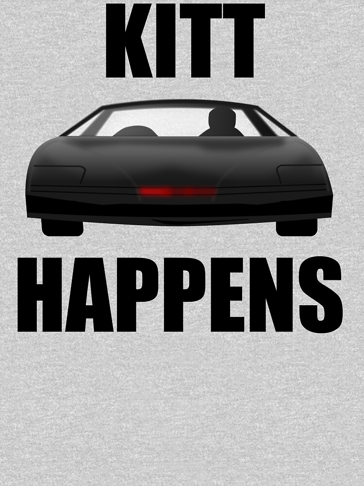 Knight Rider Kitt Happens T Shirt For Sale By Movie Shirts Redbubble Knight Rider T