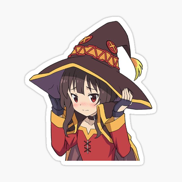"Kawaii Megumin" Sticker for Sale by kawaiicrossing | Redbubble