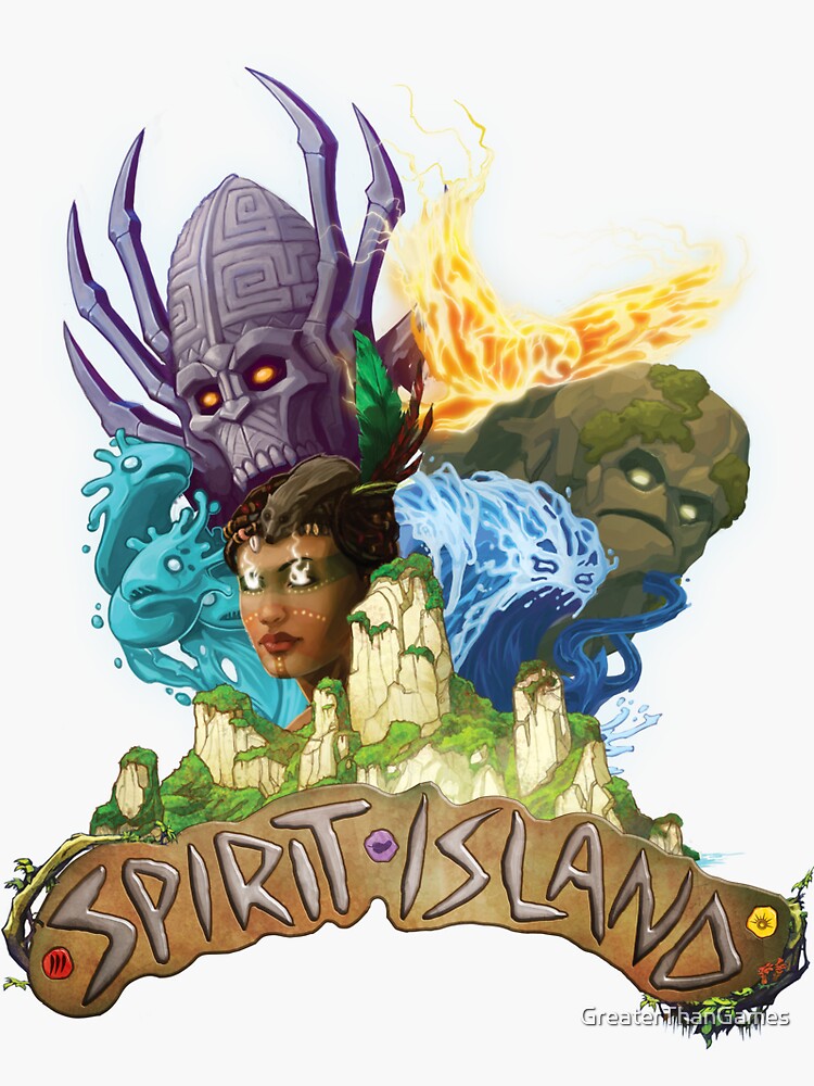 "Spirit Island Spirit Logo" Sticker for Sale by GTGamesLLC | Redbubble