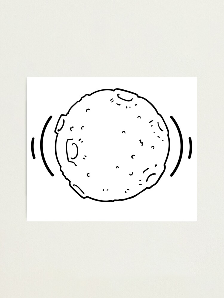 Lámina fotográfica «Conspiración de la teoría de la luna hueca» de ...