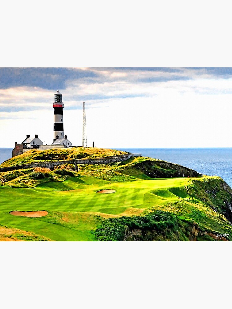 "4th Hole at Old Head" Poster for Sale by terryhuey | Redbubble