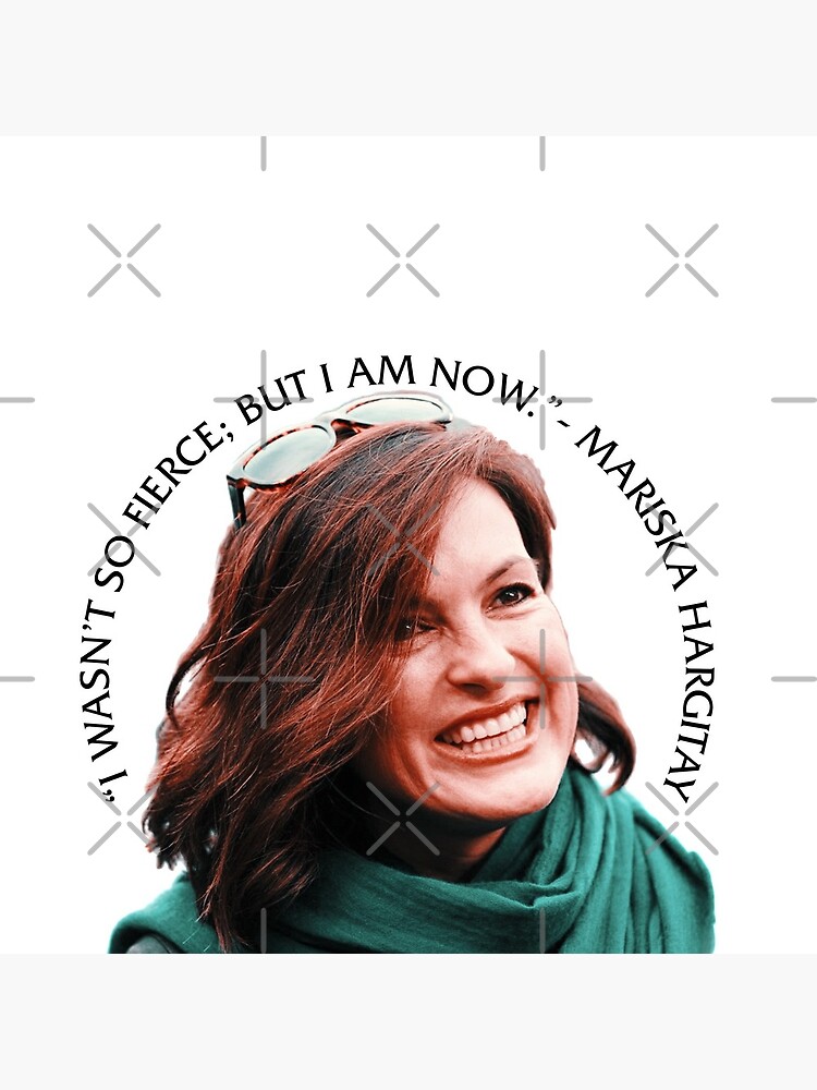 Acrylblock for Sale mit "MARISKA HARGITAY || ICH WAR NICHT SO HEFTIG ...