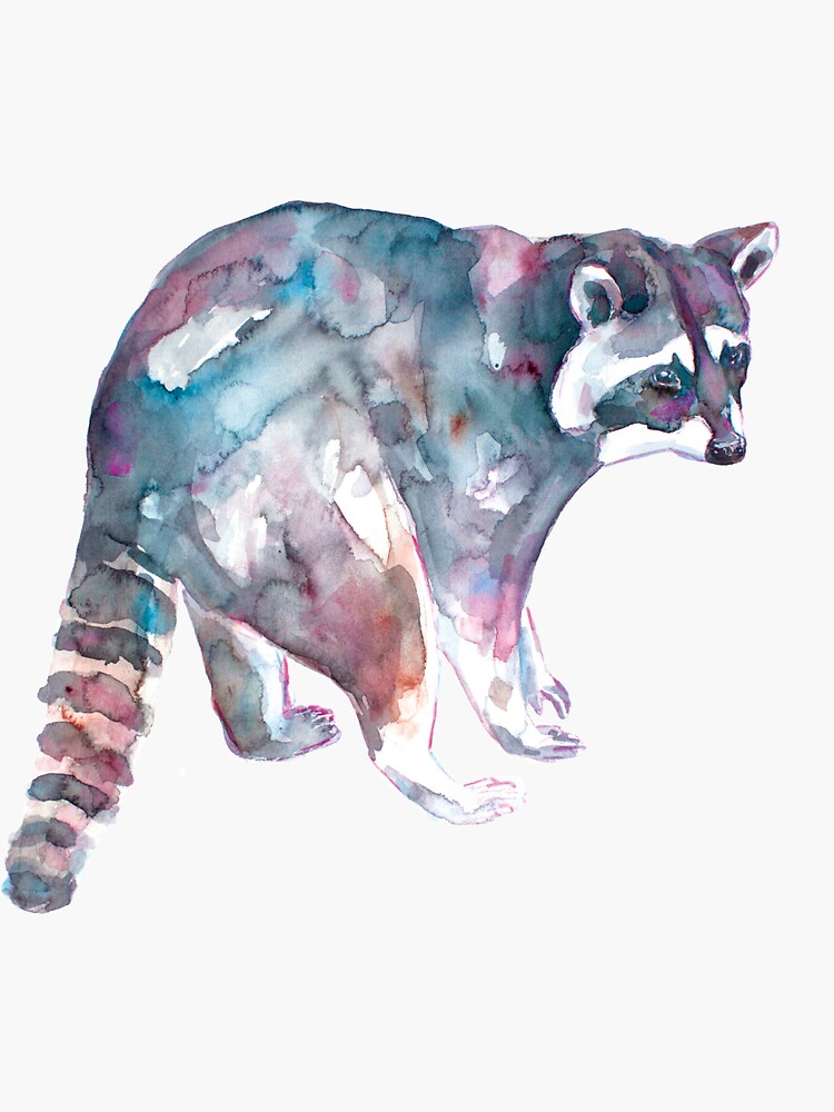 ""Nightwalker"" Sticker for Sale by KatieRebeccaArt | Redbubble