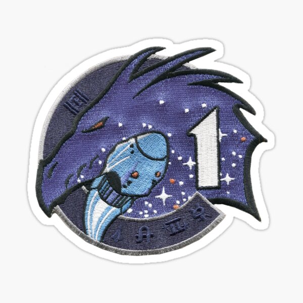 "SpaceX Crew 1 Patch" Sticker for Sale by Spacestuffplus | Redbubble