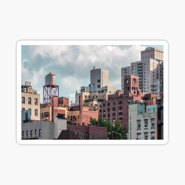 "Upper East Side" Sticker for Sale by BiteyKitten | Redbubble