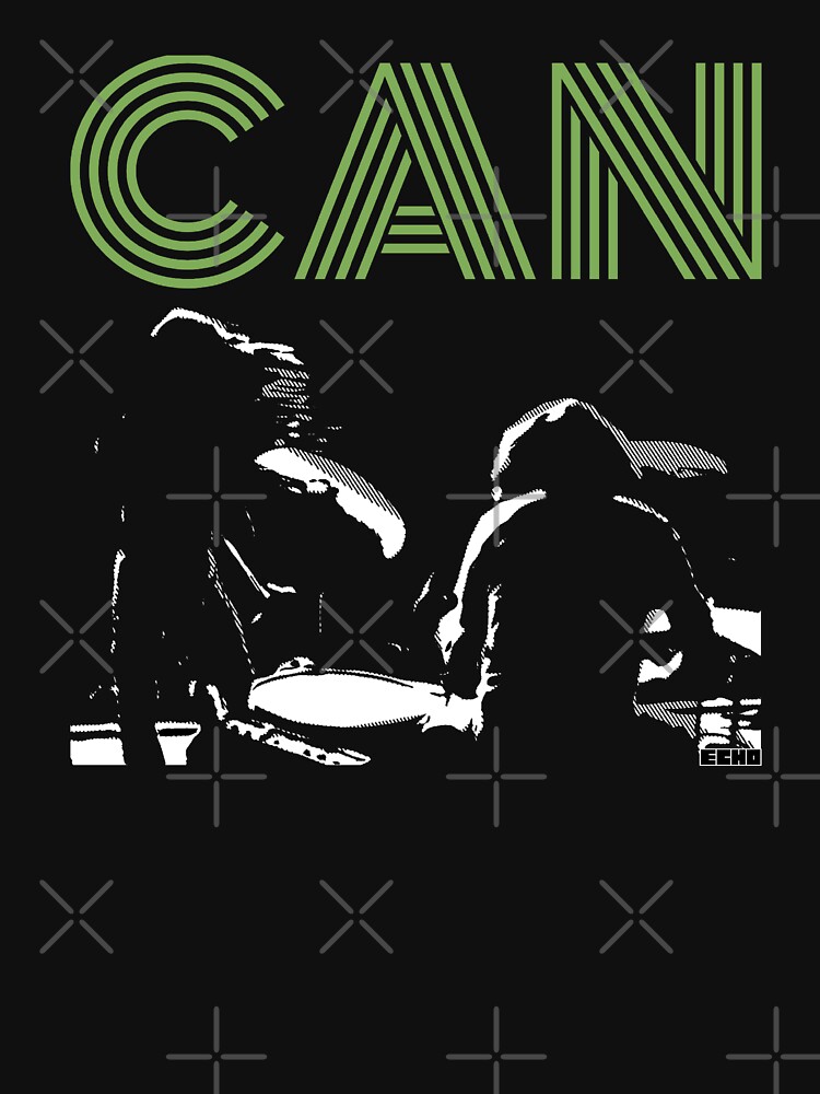 "CAN (the band)" T-shirt for Sale by EchoBubbleShop | Redbubble | can t ...