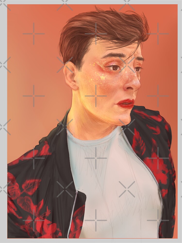 "Royal makeup Roman Sanders, Sanders Sides." Sticker for Sale by ...