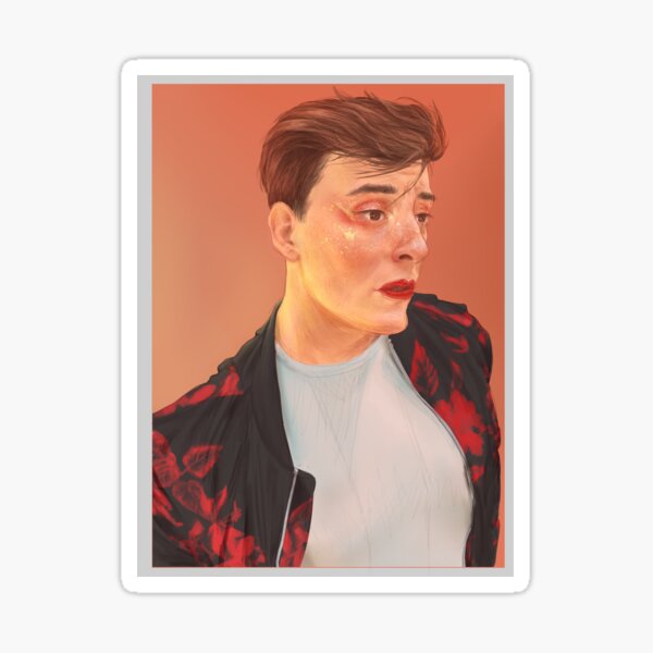 "Royal makeup Roman Sanders, Sanders Sides." Sticker for Sale by ...