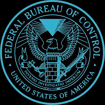 "Federal bureau of Control " Poster for Sale by hpgamer | Redbubble