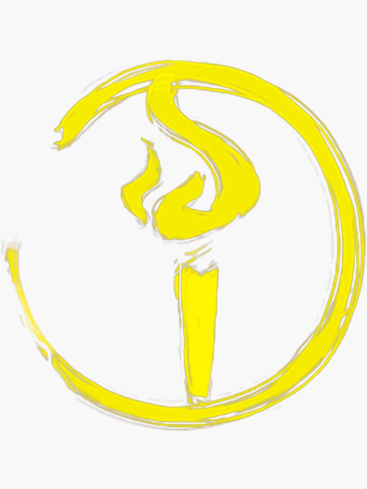 "Light Bearer Symbol " Sticker for Sale by hpgamer | Redbubble