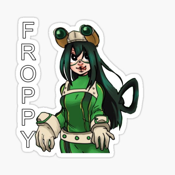 "Froppy!" Sticker by DoodlingDia | Redbubble