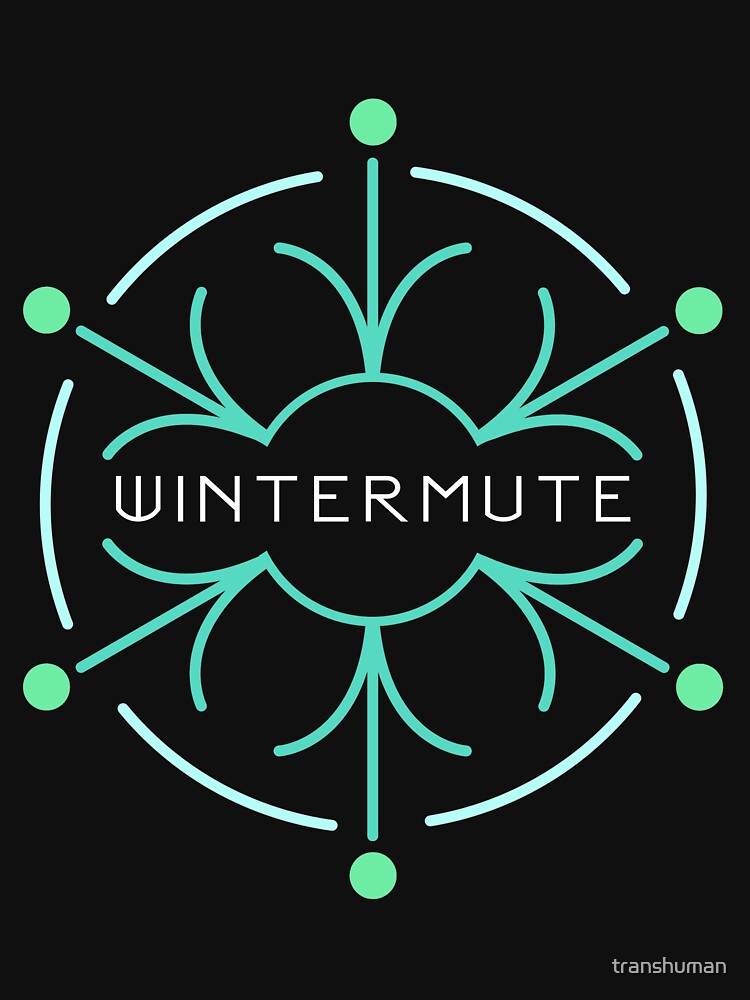 "Wintermute" T-shirt for Sale by transhuman | Redbubble | neuromancer t ...