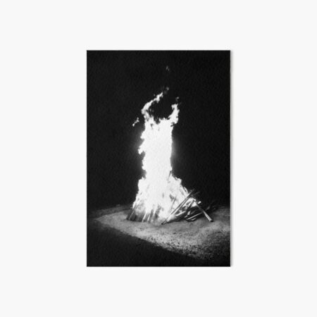 "Devil Horned Bonfire" Art Board Print by TeaRebel | Redbubble