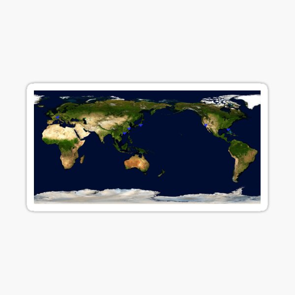 "Map" Sticker for Sale by dyl22 | Redbubble