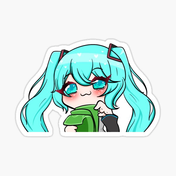 "Miku money" Sticker by Bunstickers | Redbubble