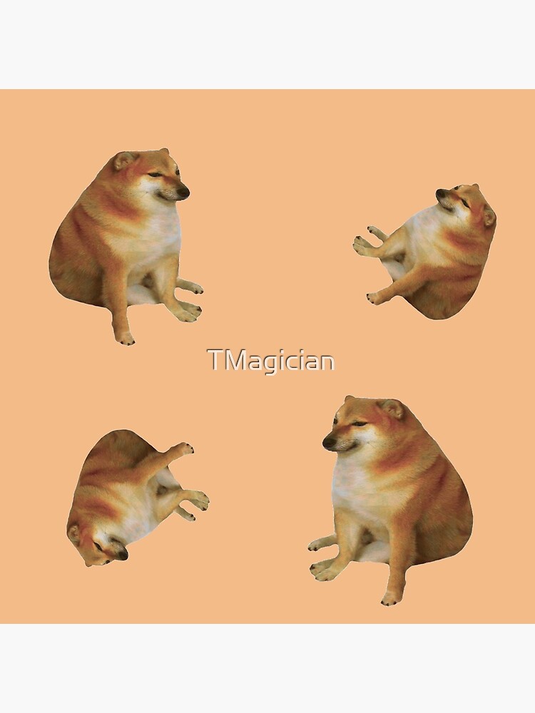 "Cheems Sticker Pack" Photographic Print by TMagician | Redbubble