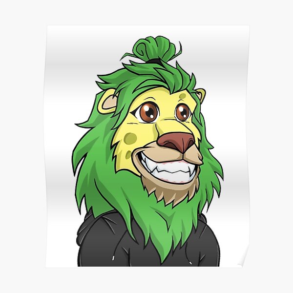 "lazy lions nft " Poster for Sale by IKKOUN | Redbubble