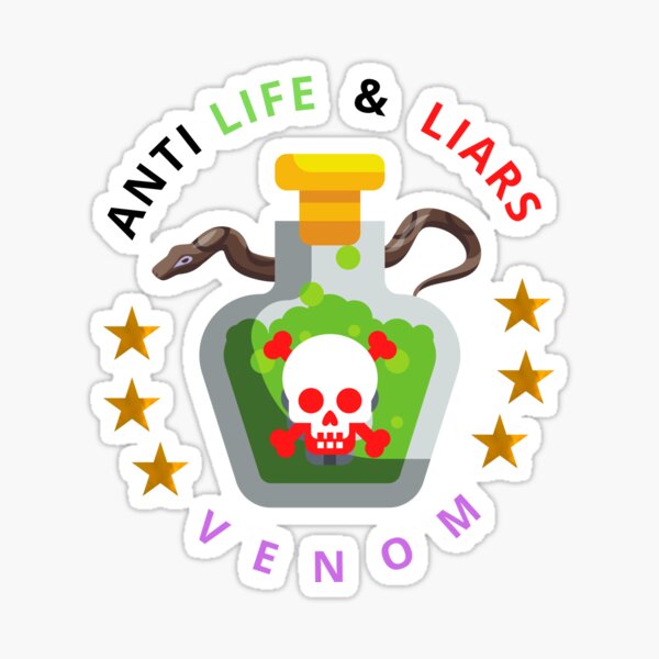 "Venom " Sticker for Sale by mma-wft | Redbubble