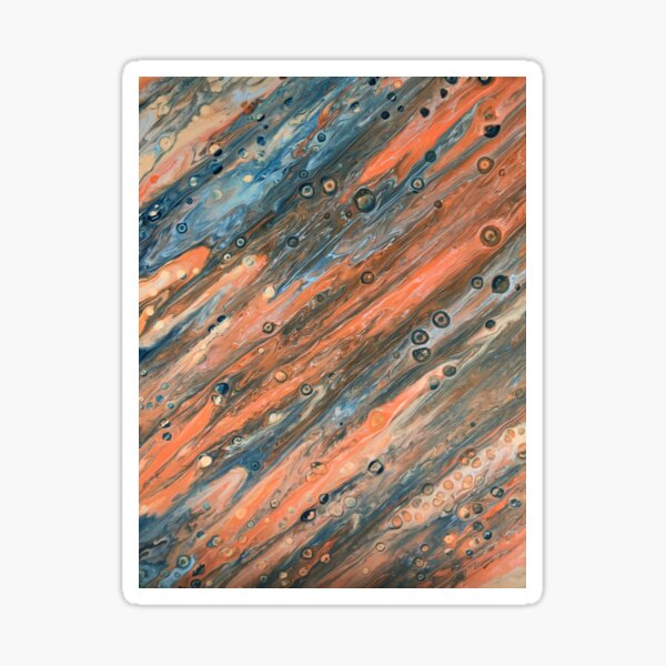"Planetary Storm" Sticker for Sale by FrancesPyl | Redbubble