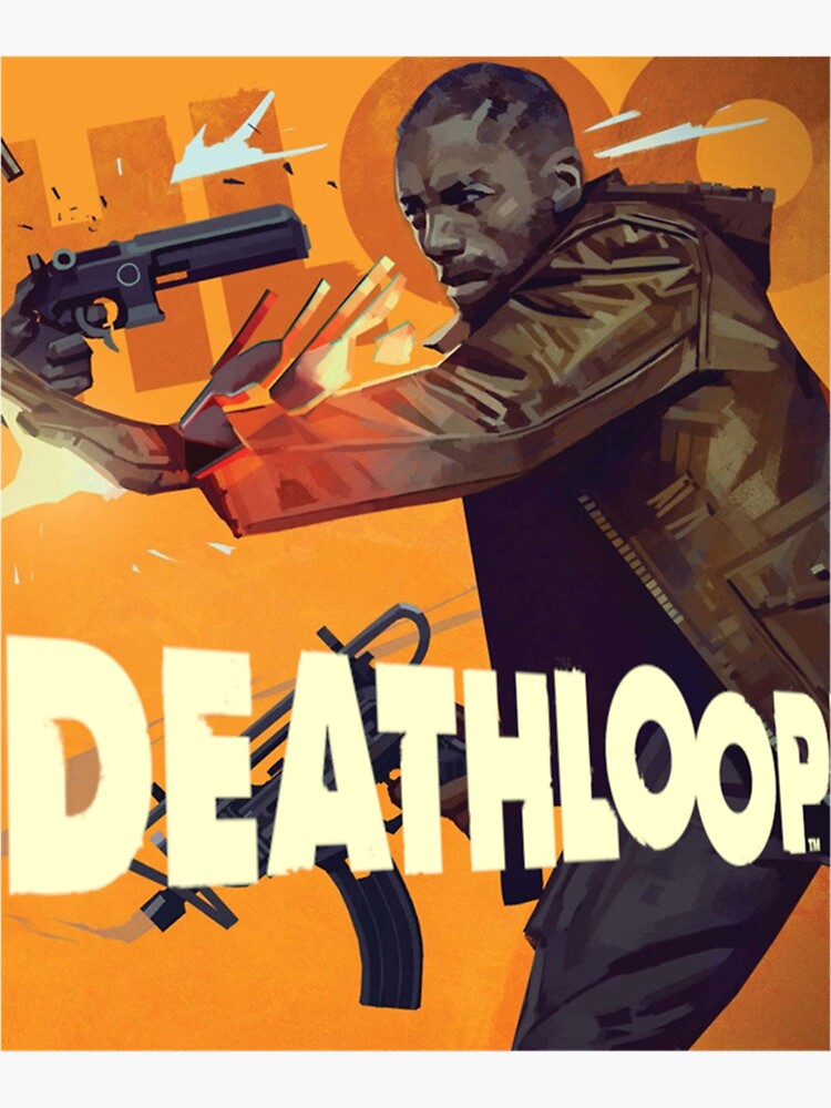 "deathloop " Sticker for Sale by PictoriaUS | Redbubble