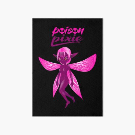 "Poison Pixie Toxic Fairy" Art Board Print for Sale by MihaelV | Redbubble