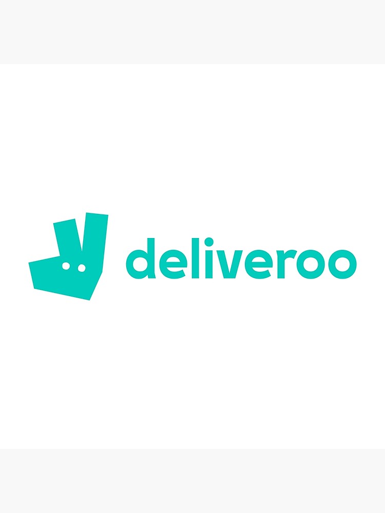 "Deliveroo" Poster for Sale by Ortizopose | Redbubble