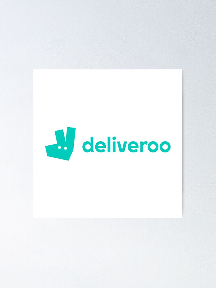 "Deliveroo" Poster for Sale by Ortizopose | Redbubble