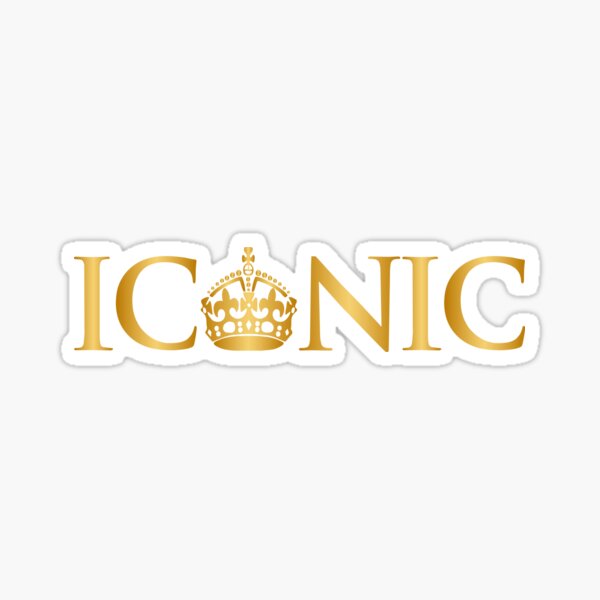 "Iconic" Sticker by lazarusheart | Redbubble